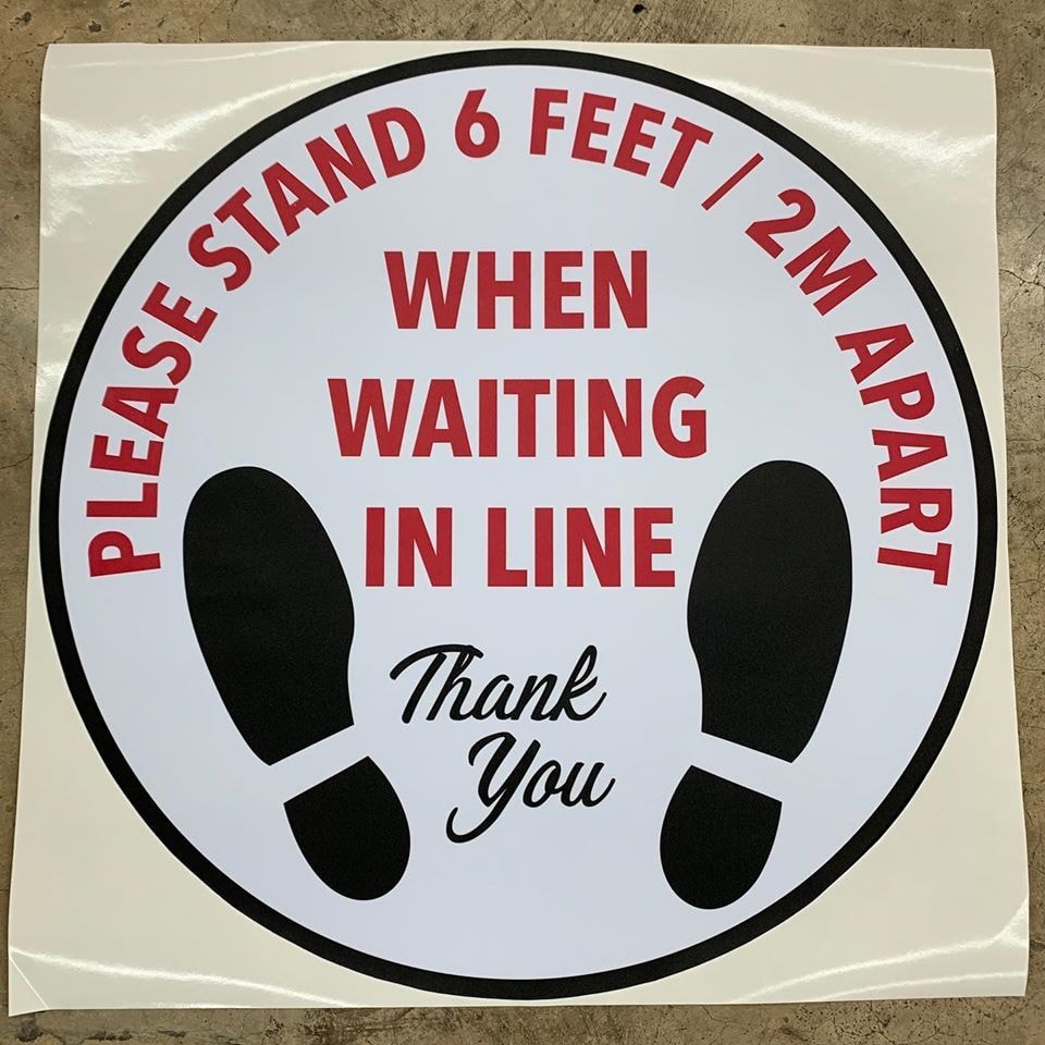 Social Distancing Signs for Public Spaces | Signs Now