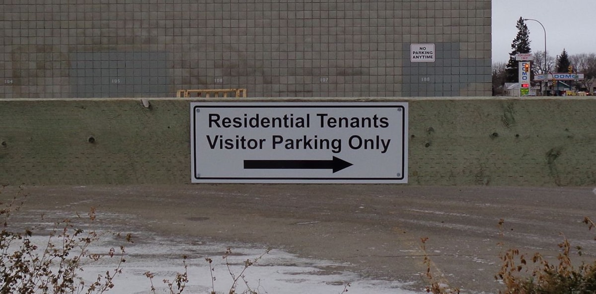 Custom Parking Lot & Traffic Control Signs | Signs Now Winnipeg