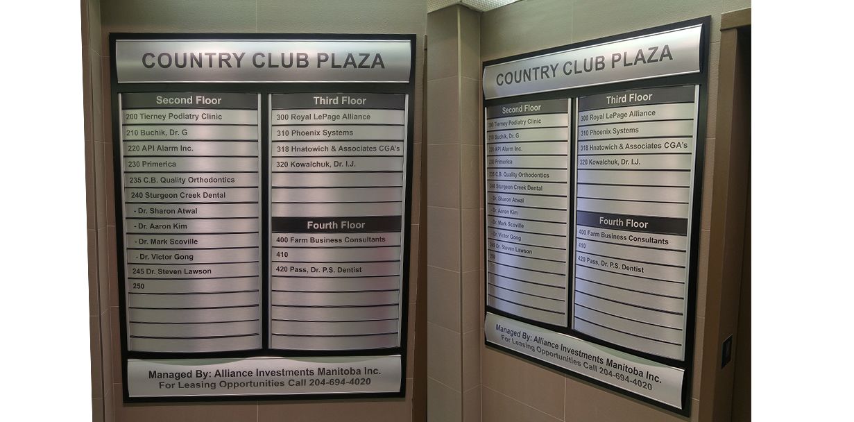 Custom Access Control Signs | Signs Now Winnipeg