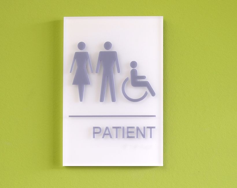 Acrylic ADA Signs